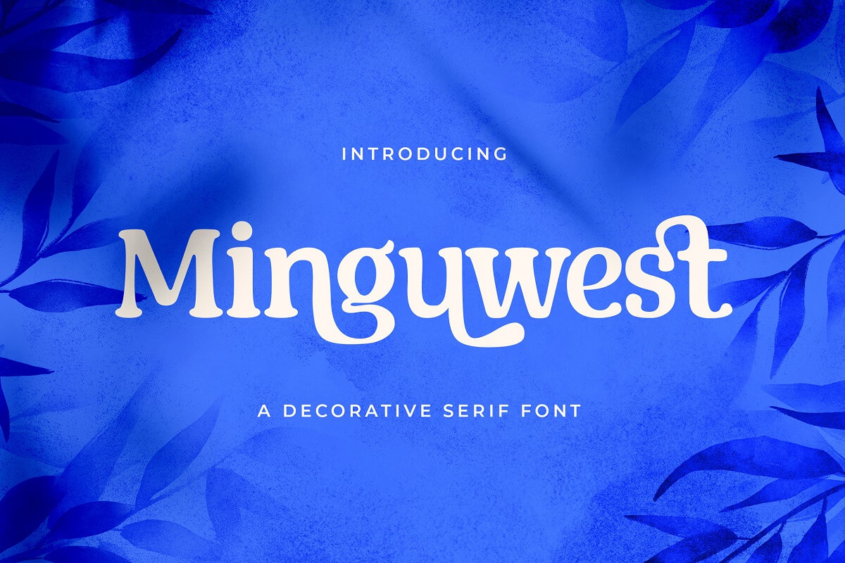 Minguwest Font - Download Free Fonts