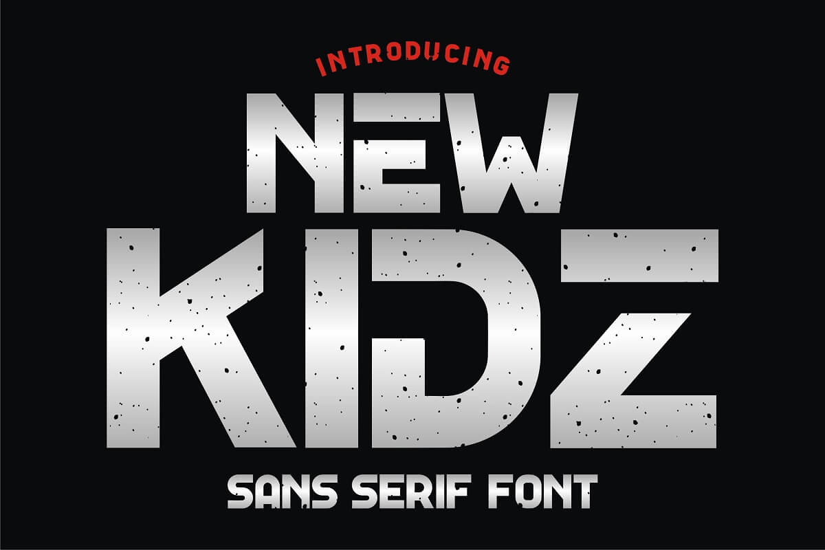 New Kidz Font - Download Free Fonts