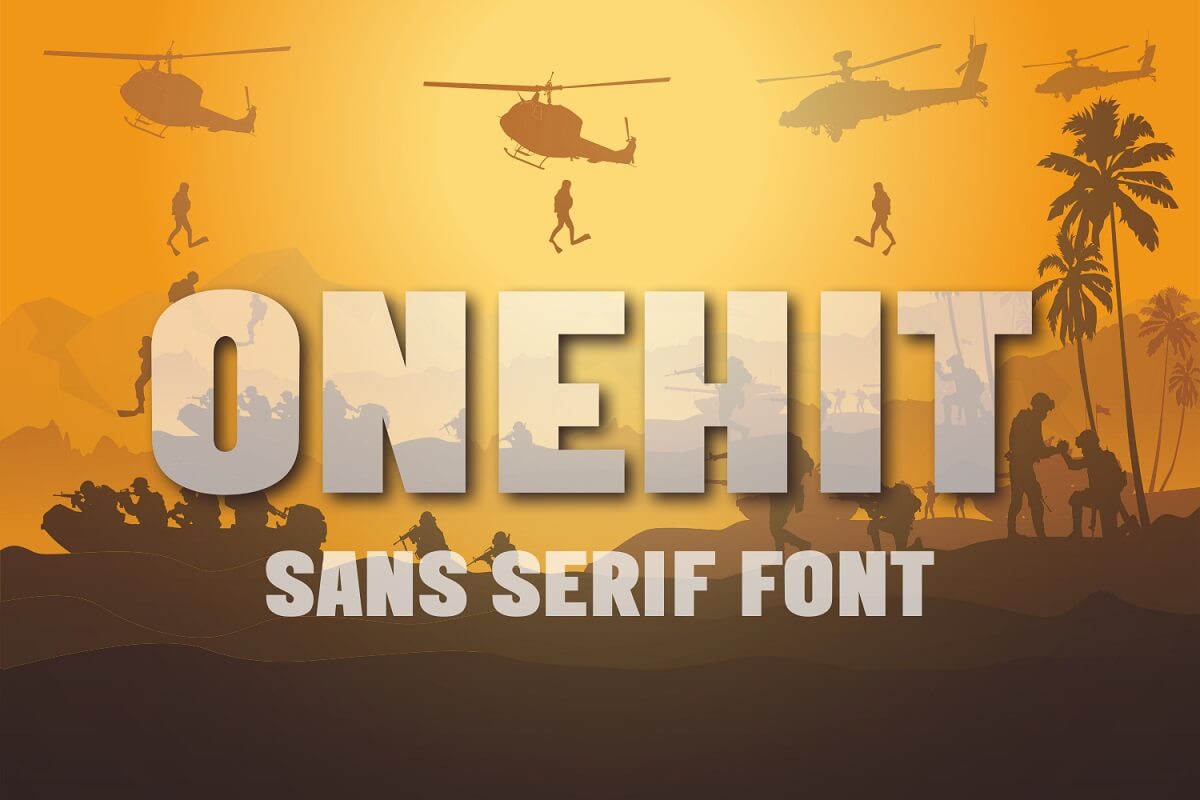 Onehit Font - Download Free Fonts