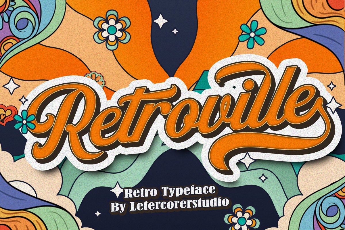 Retroville Font - Download Free Fonts
