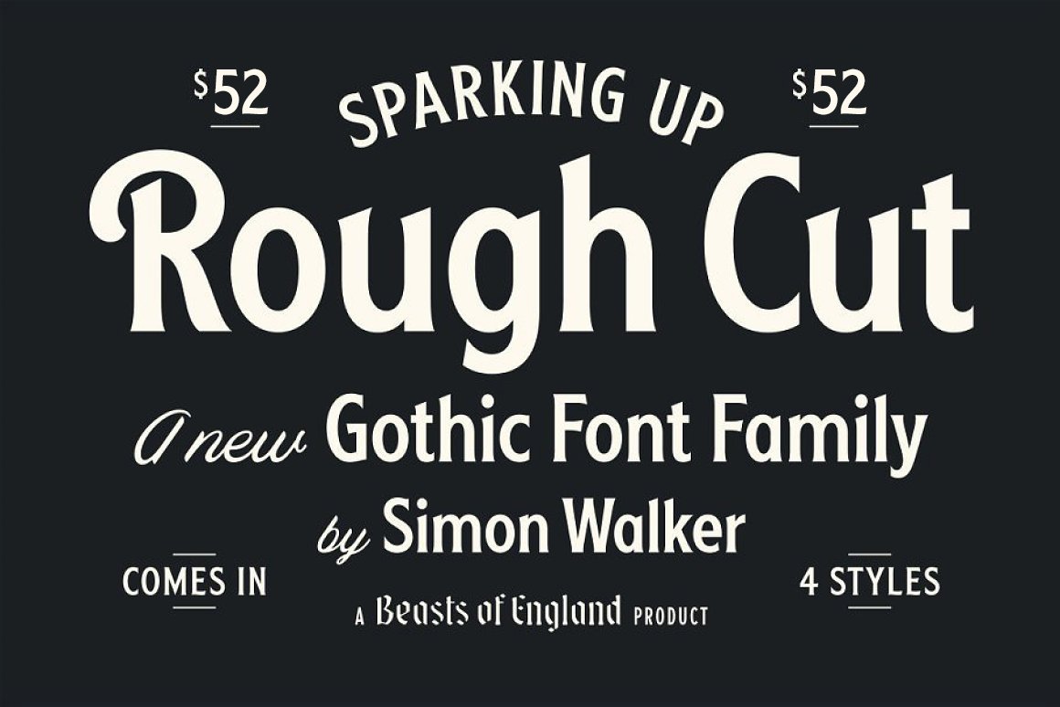 Rough Cut Font - Download Free Fonts