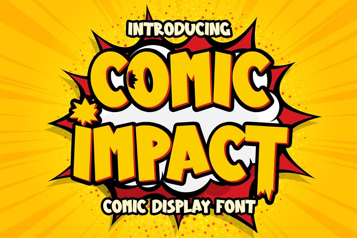 Comic Impact Font - Download Free Fonts