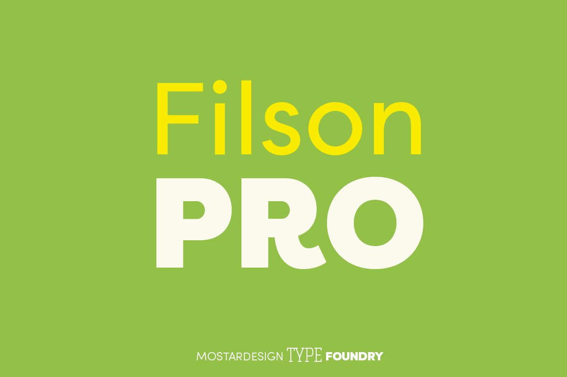 Filson Pro Font Family - Download Free Fonts