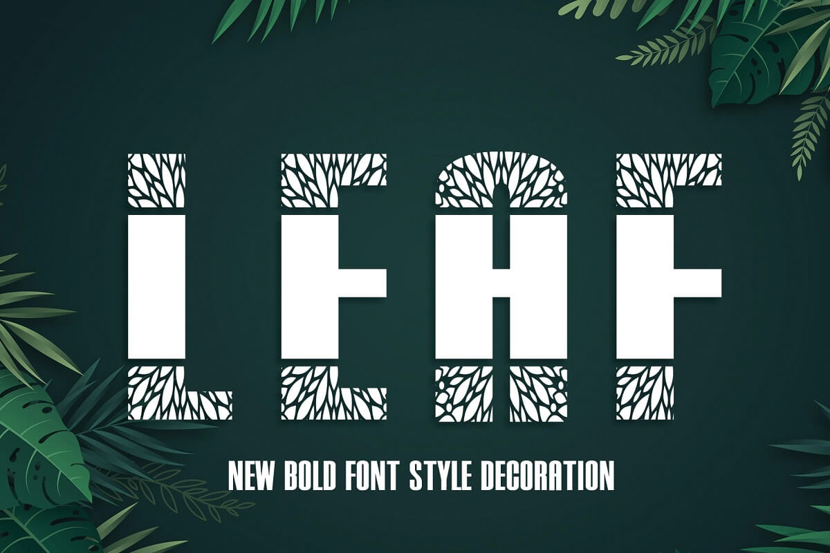 Leaf Font - Download Free Fonts