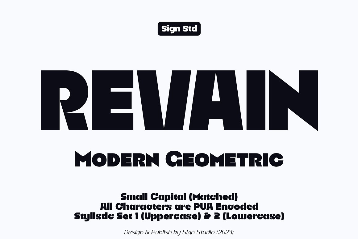 Revain Font - Download Free Fonts