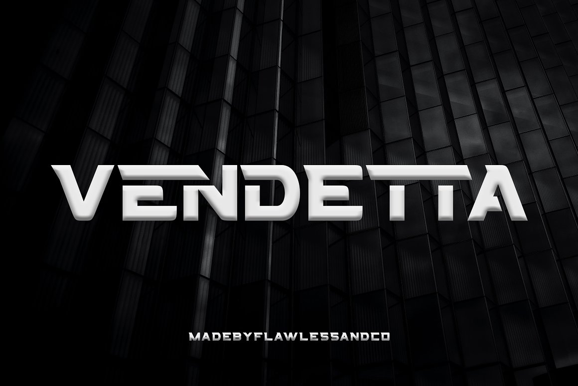 Vendetta Font - Download Free Fonts