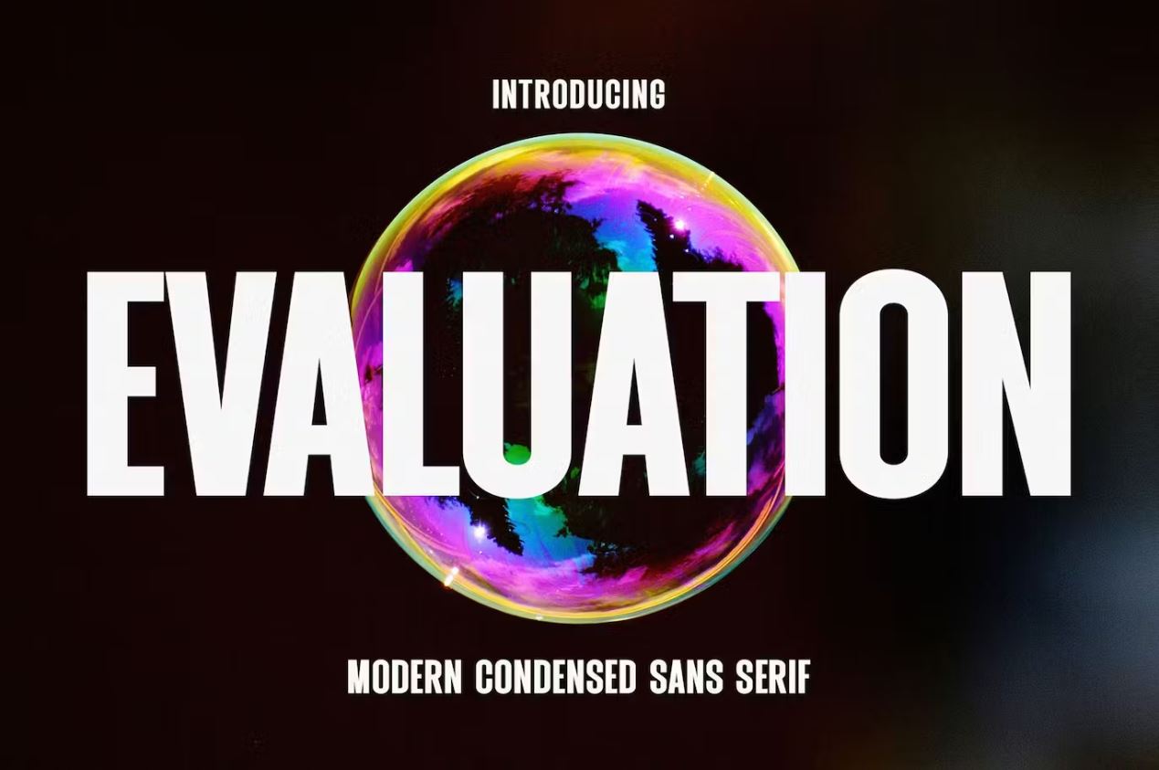 Evaluation Font - Download Free Fonts