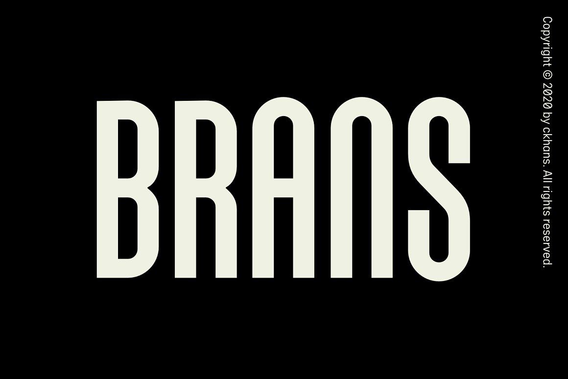Brans Font Family - Download Free Fonts