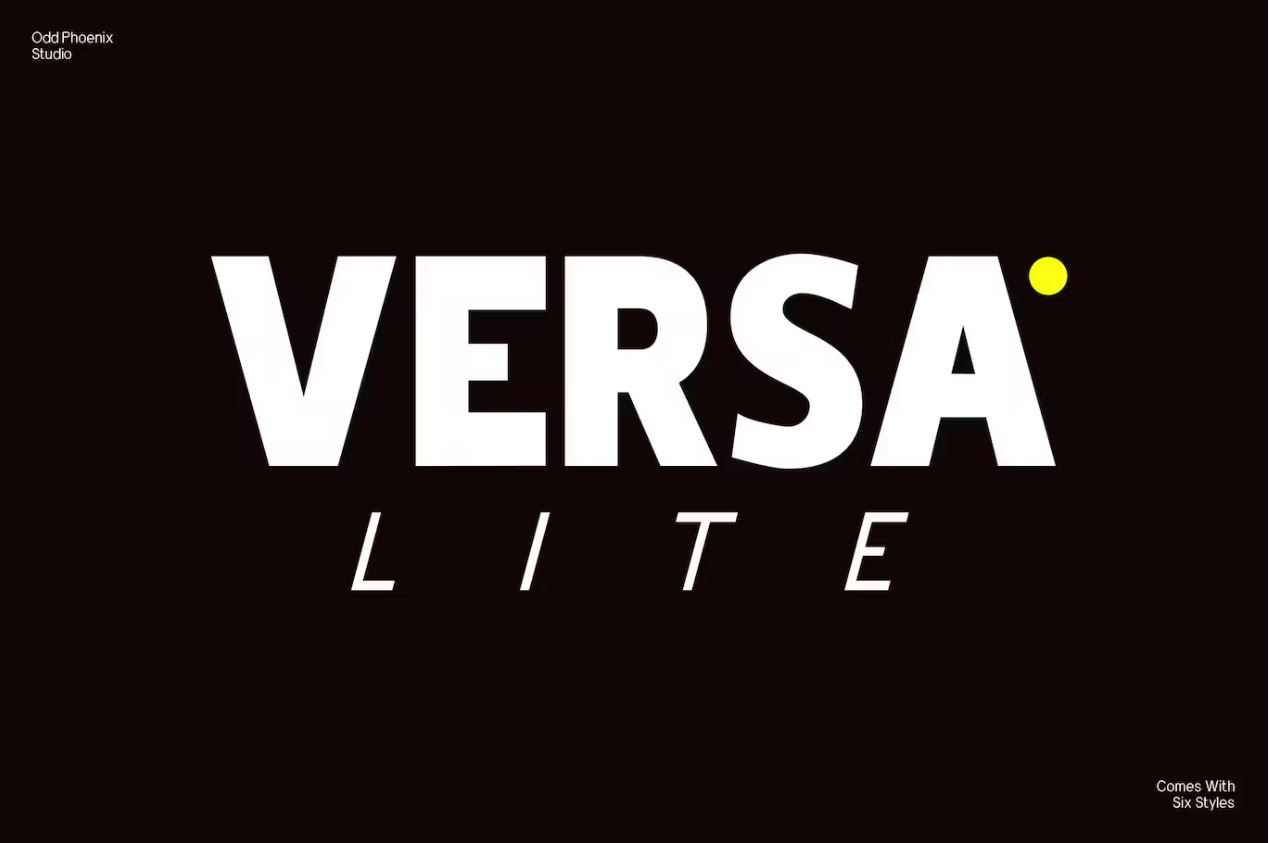 VersaLite Font Family - Download Free Fonts