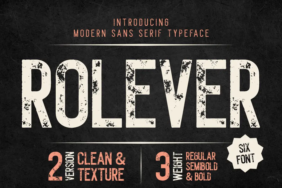 Rolever Font Family - Download Free Fonts