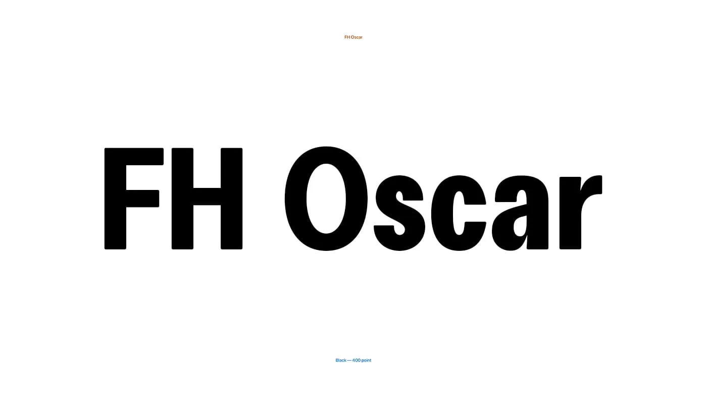 FH Oscar Font Family - Download Free Fonts