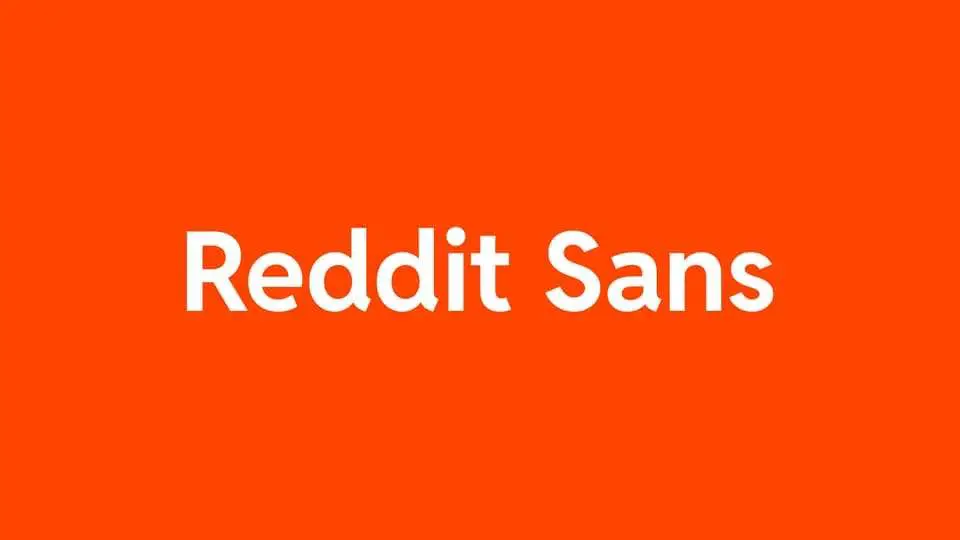 Reddit Sans Font Family - Download Free Fonts