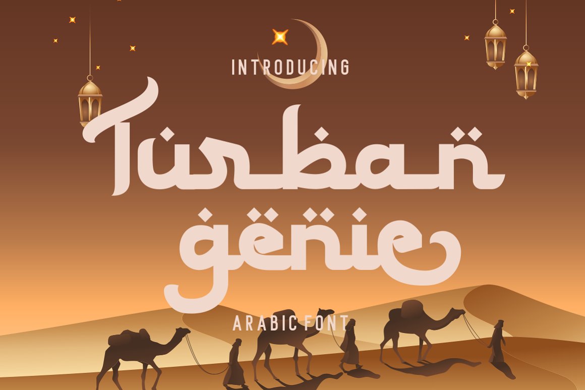 Turban Genie Font - Download Free Fonts