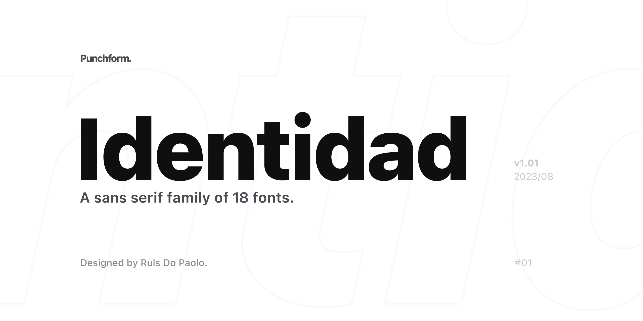 Identidad Font - Download Free Fonts
