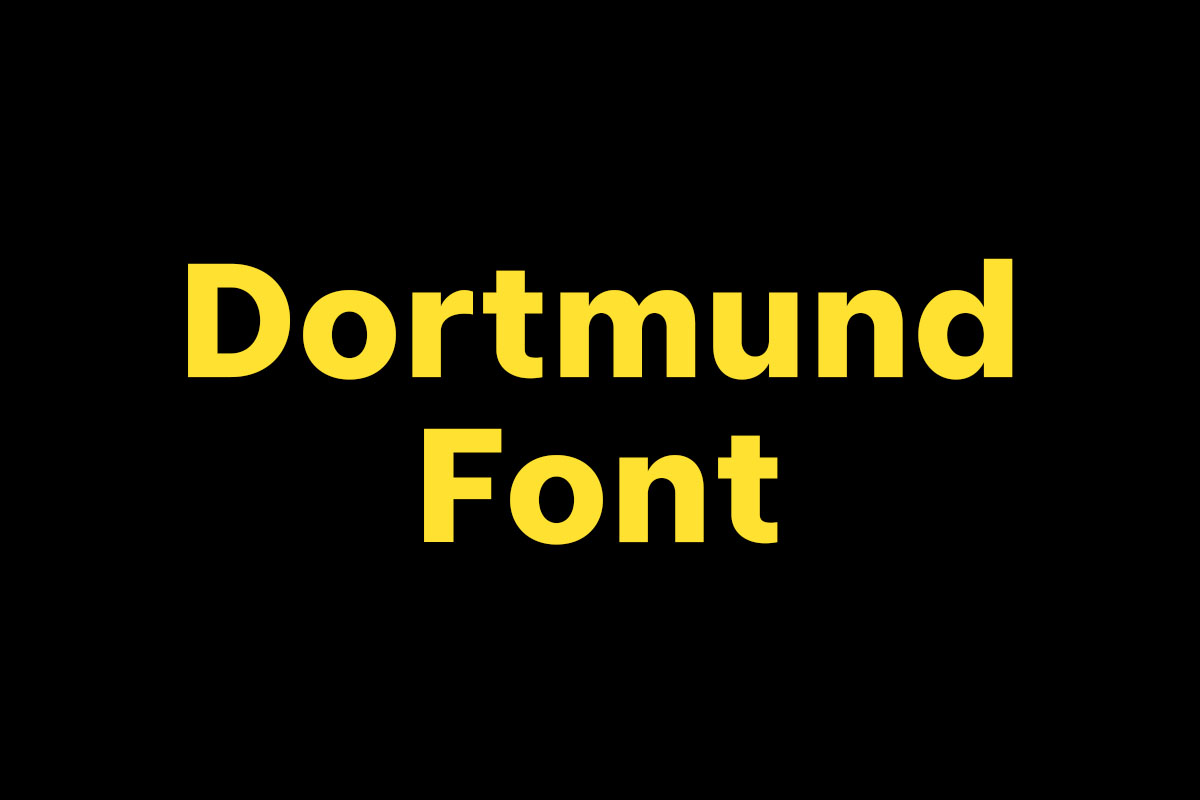 Dortmund Font - Download Free Fonts