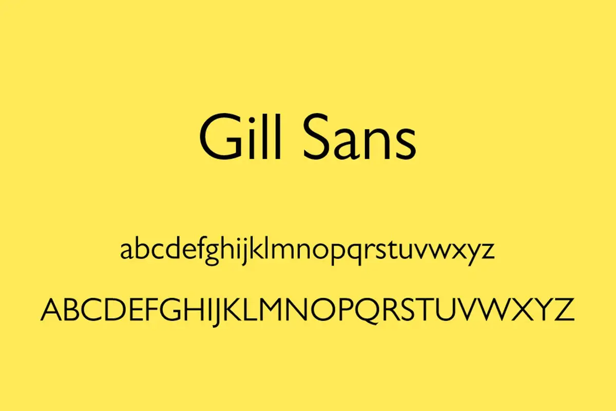 Gill Sans Font Family - Download Free Fonts