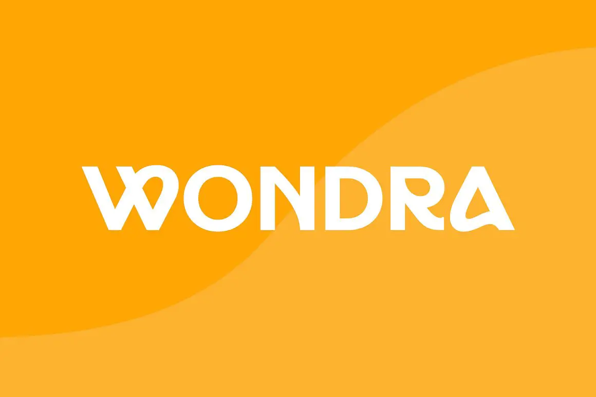 Wondra Font - Download Free Fonts