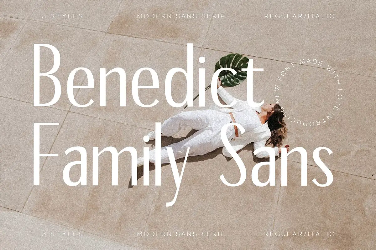 Benedict Font Family - Download Free Fonts
