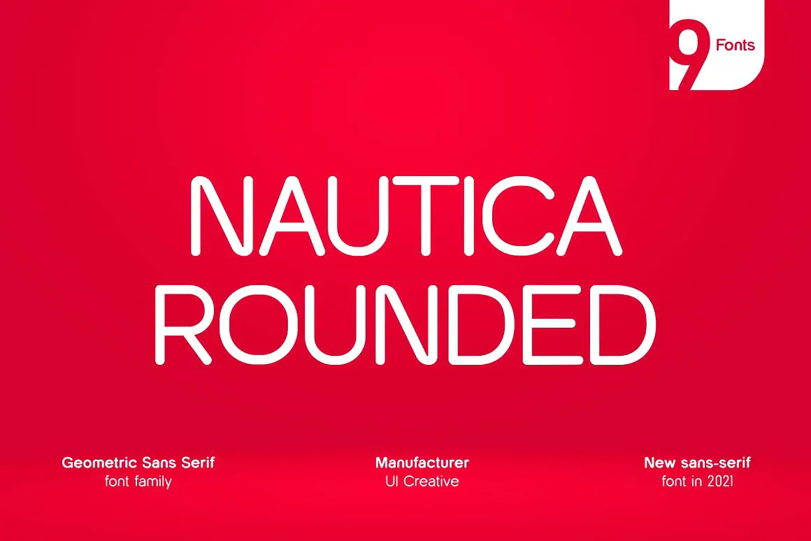 Nautica Rounded Font Family - Download Free Fonts