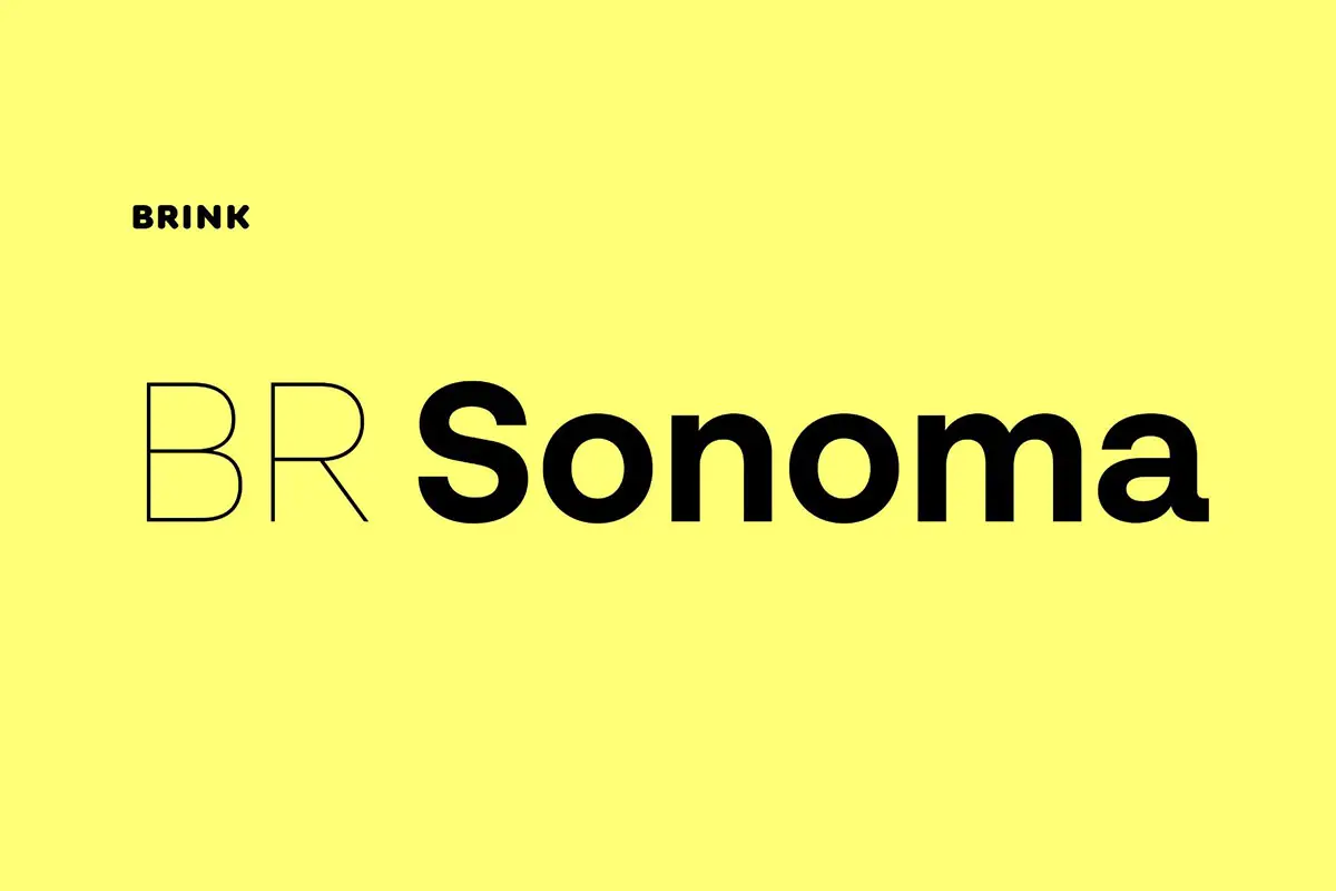BR Sonoma Font Family - Download Free Fonts