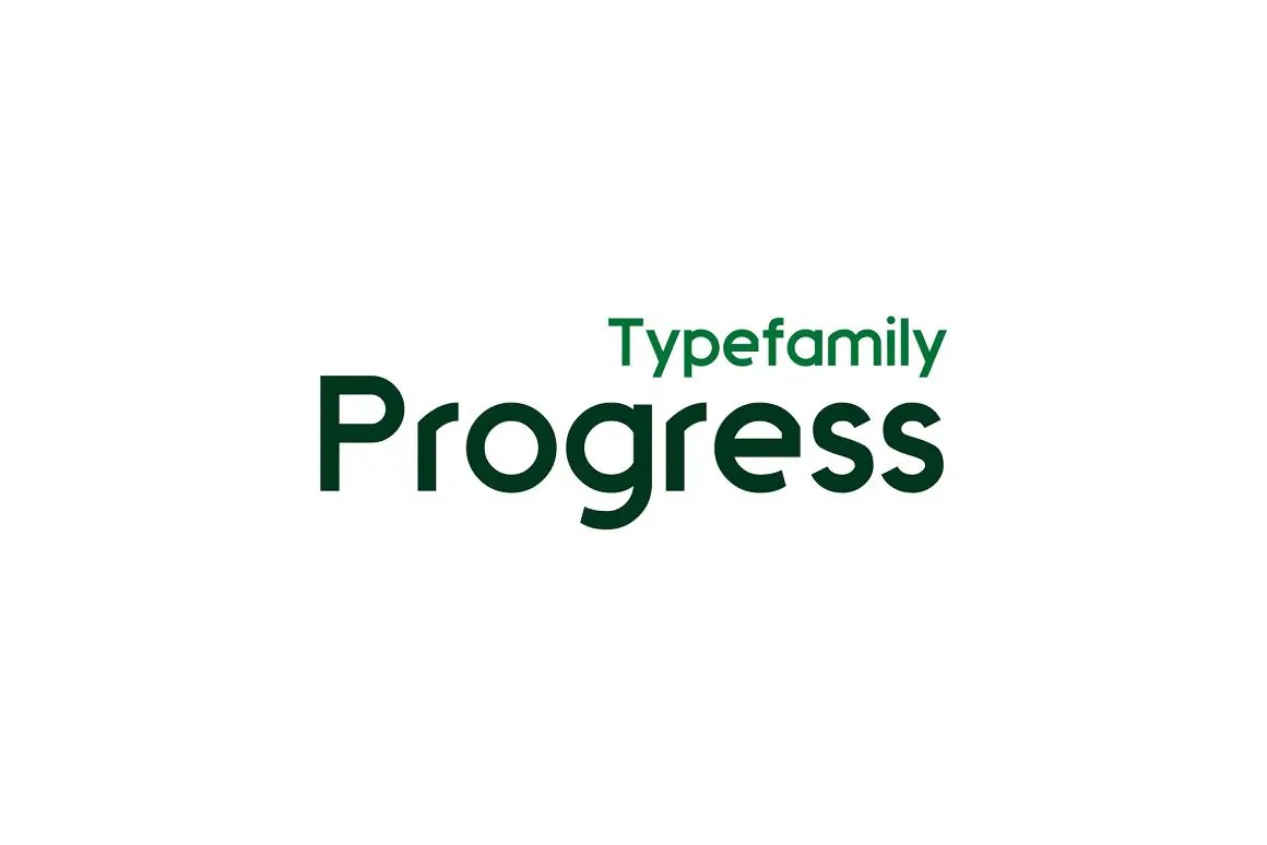 Progress Font - Download Free Fonts