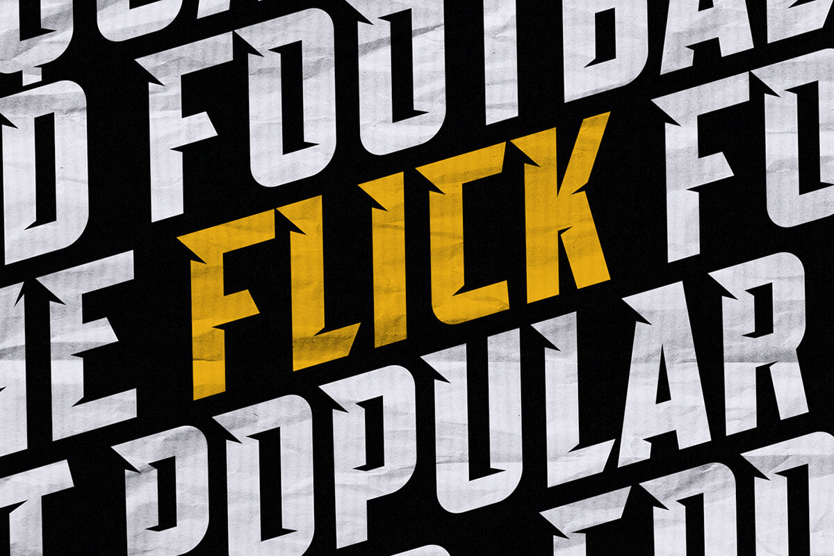 Flick Font Family - Download Free Fonts