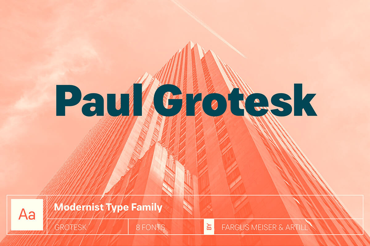 Paul Grotesk Font Family - Download Free Fonts