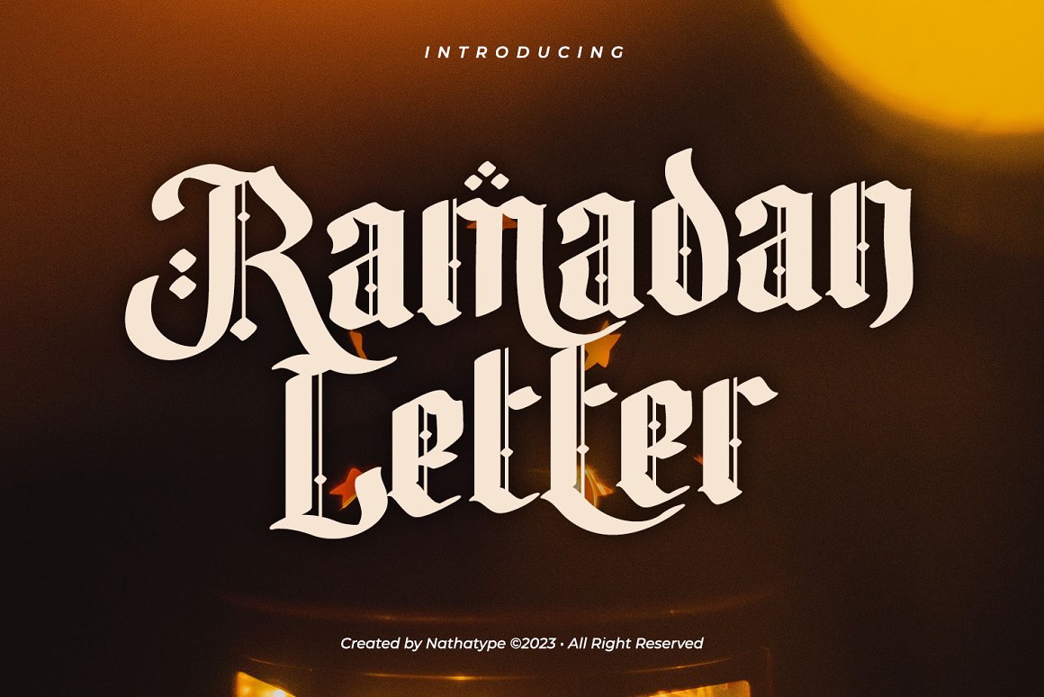 Ramadan Letter Font - Download Free Fonts