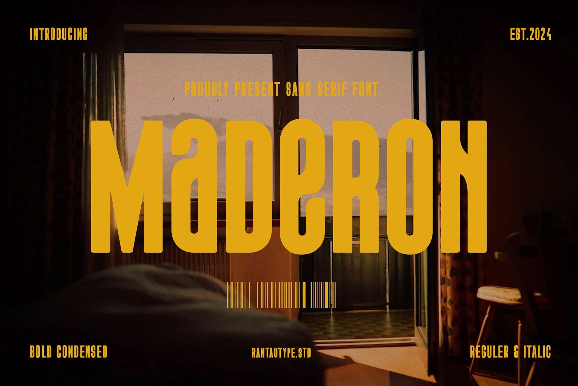 Maderon Font - Download Free Fonts