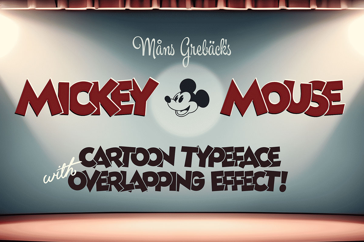 Mickey Mouse Font - Download Free Fonts