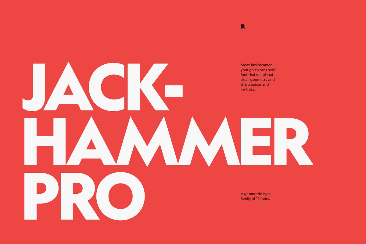 Jackhammer Pro Font Family - Download Free Fonts