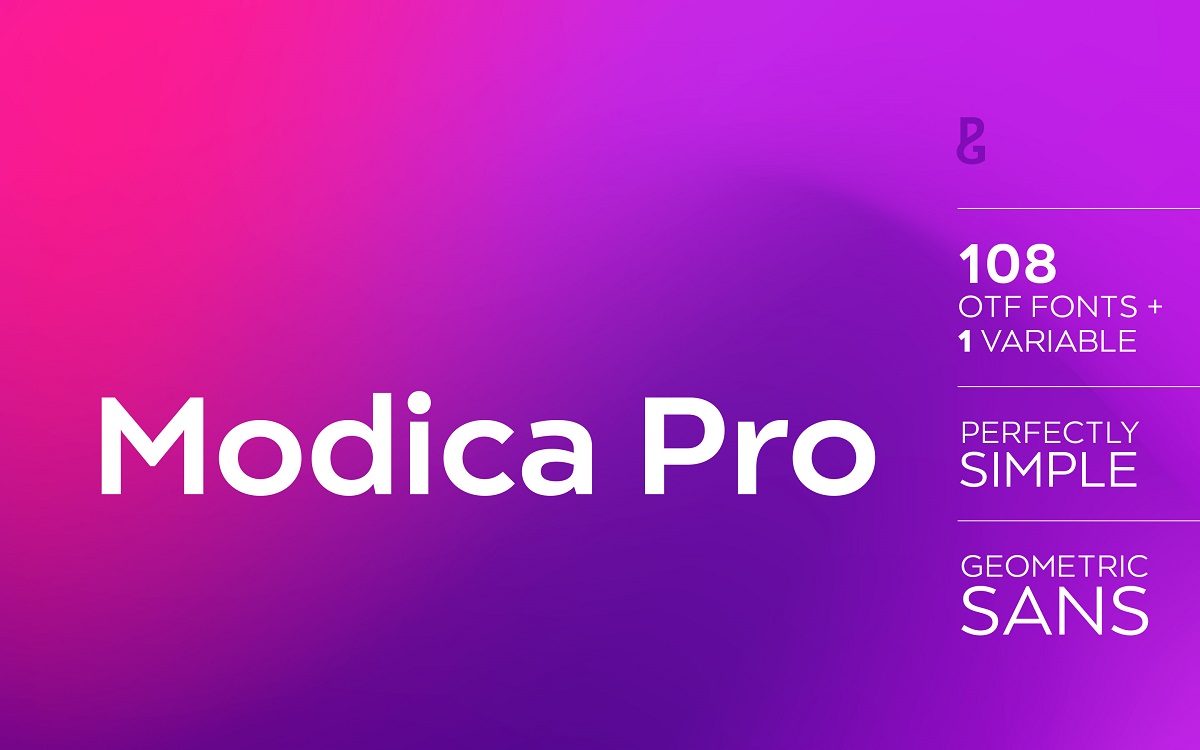 Modica Pro Font Family - Download Free Fonts