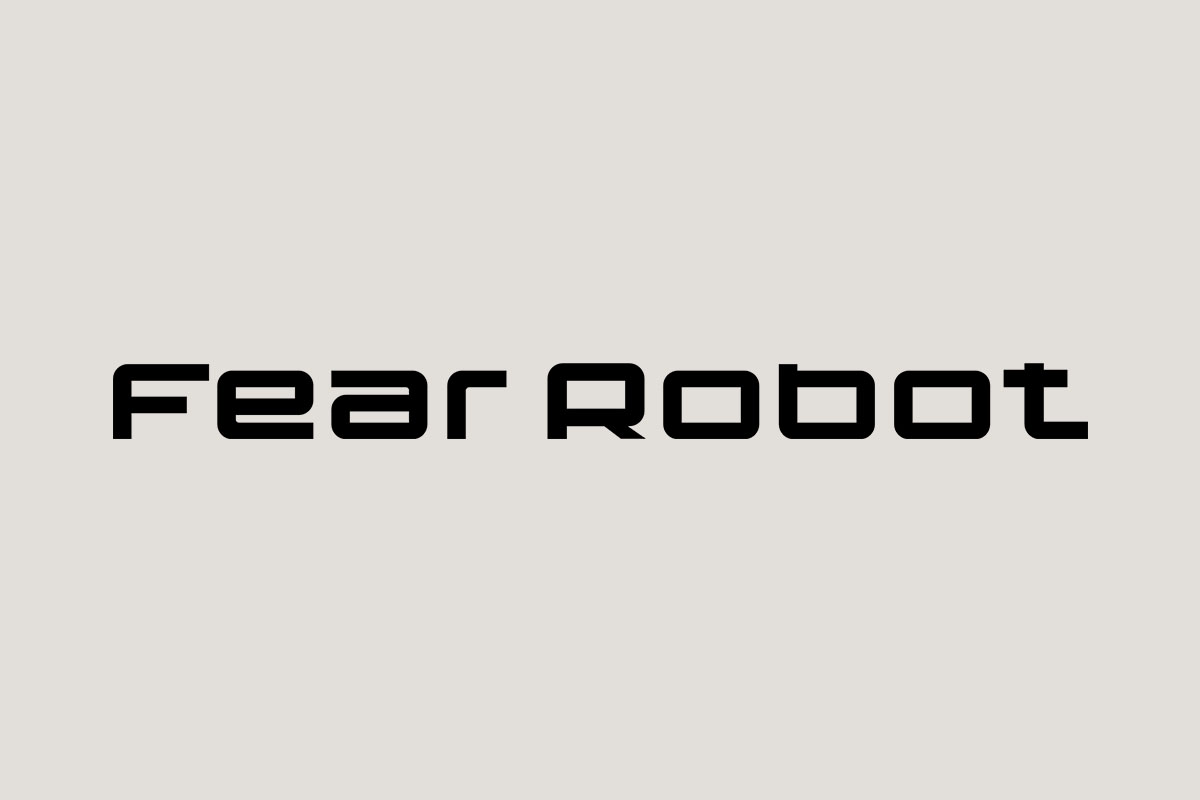 Fear Robot Font - Download Free Fonts