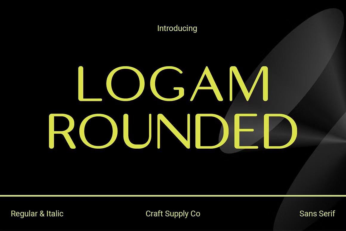 Logam Rounded Font - Download Free Fonts