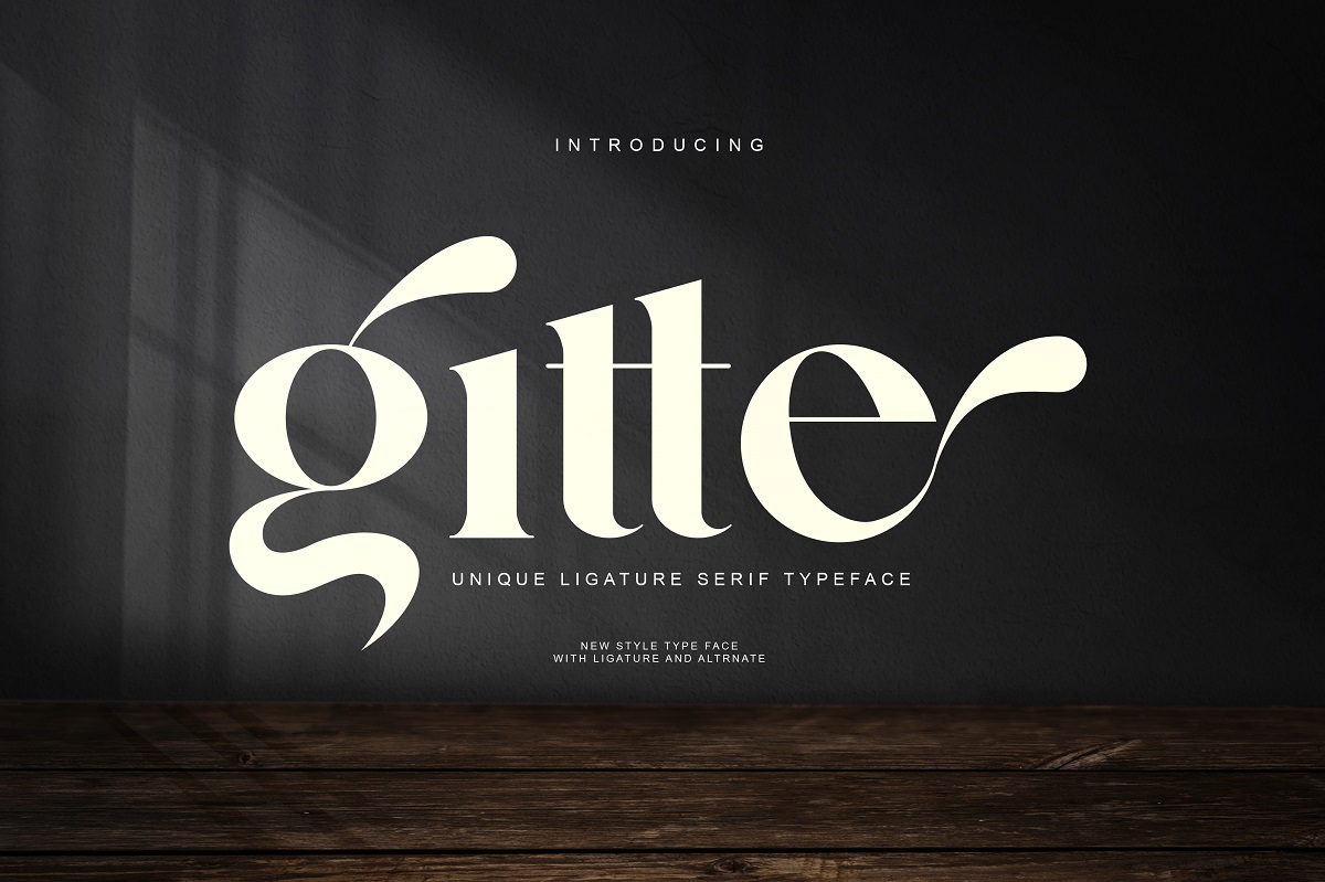 Gitte Font - Download Free Fonts
