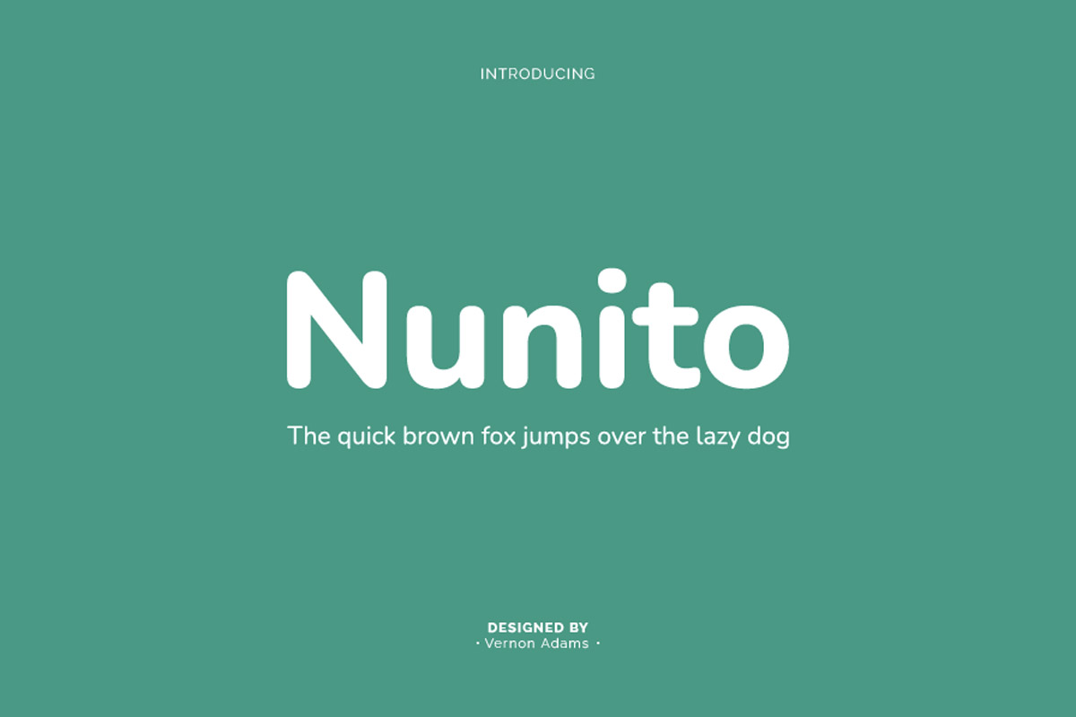 Nunito Font Family - Download Free Fonts