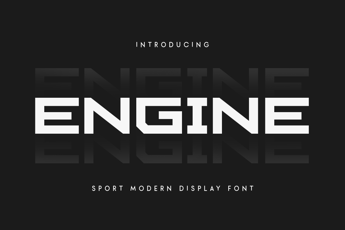 Engine Font - Download Free Fonts