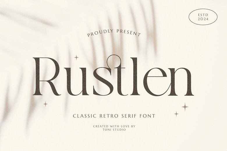 Rustlen Font - Download Free Fonts