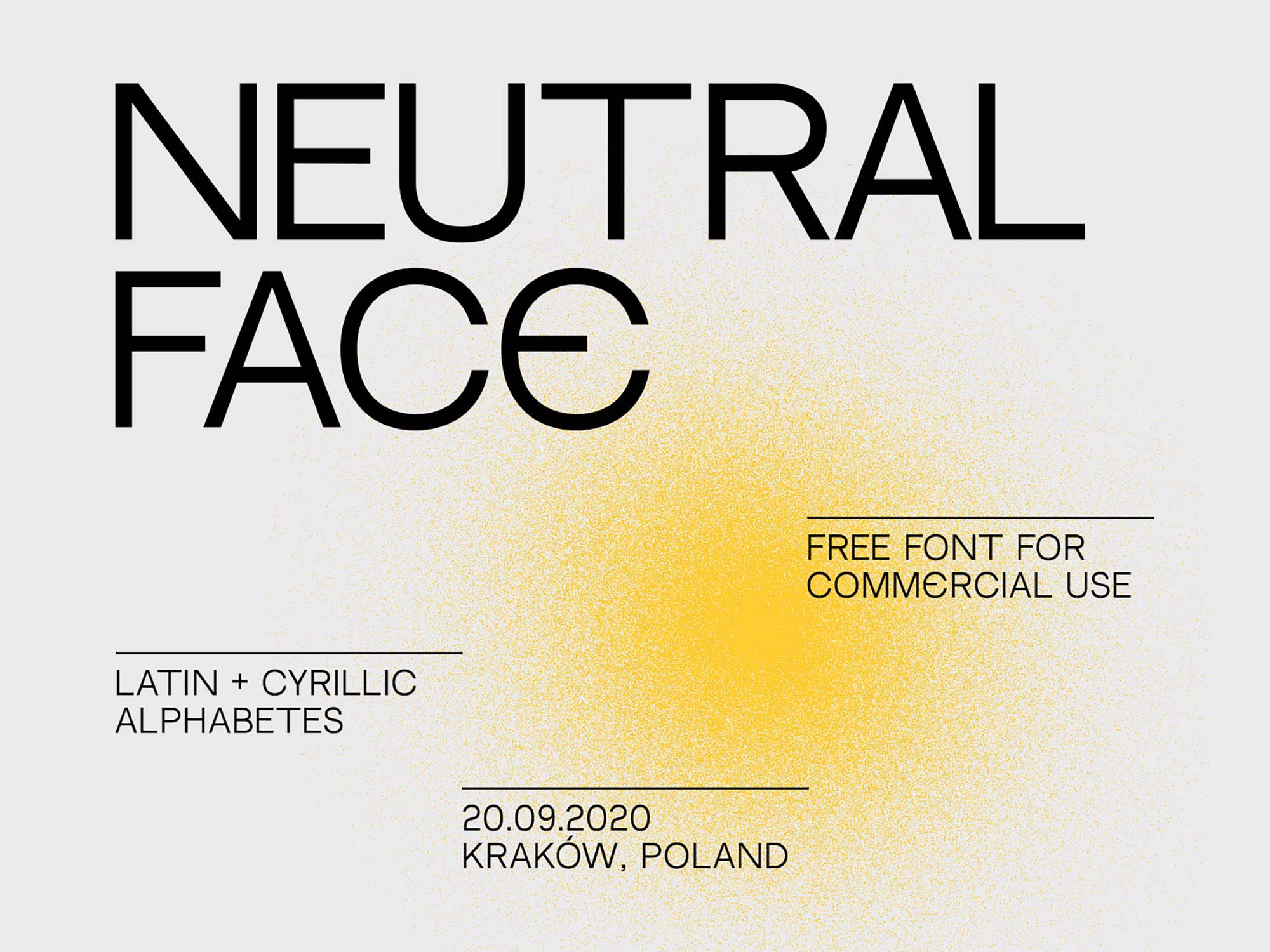 Neutral Face Font - Download Free Fonts