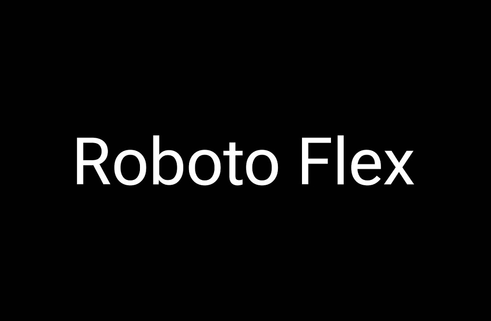 Roboto Flex Font - Download Free Fonts
