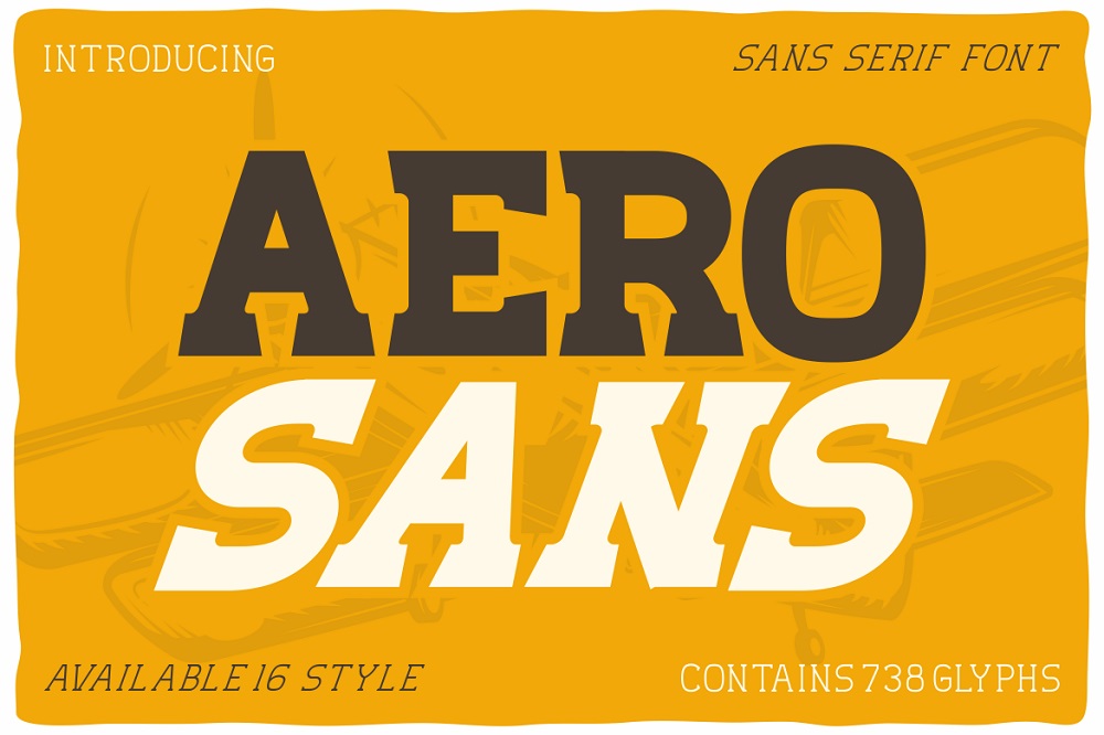 Aero Sans Font Family - Download Free Fonts
