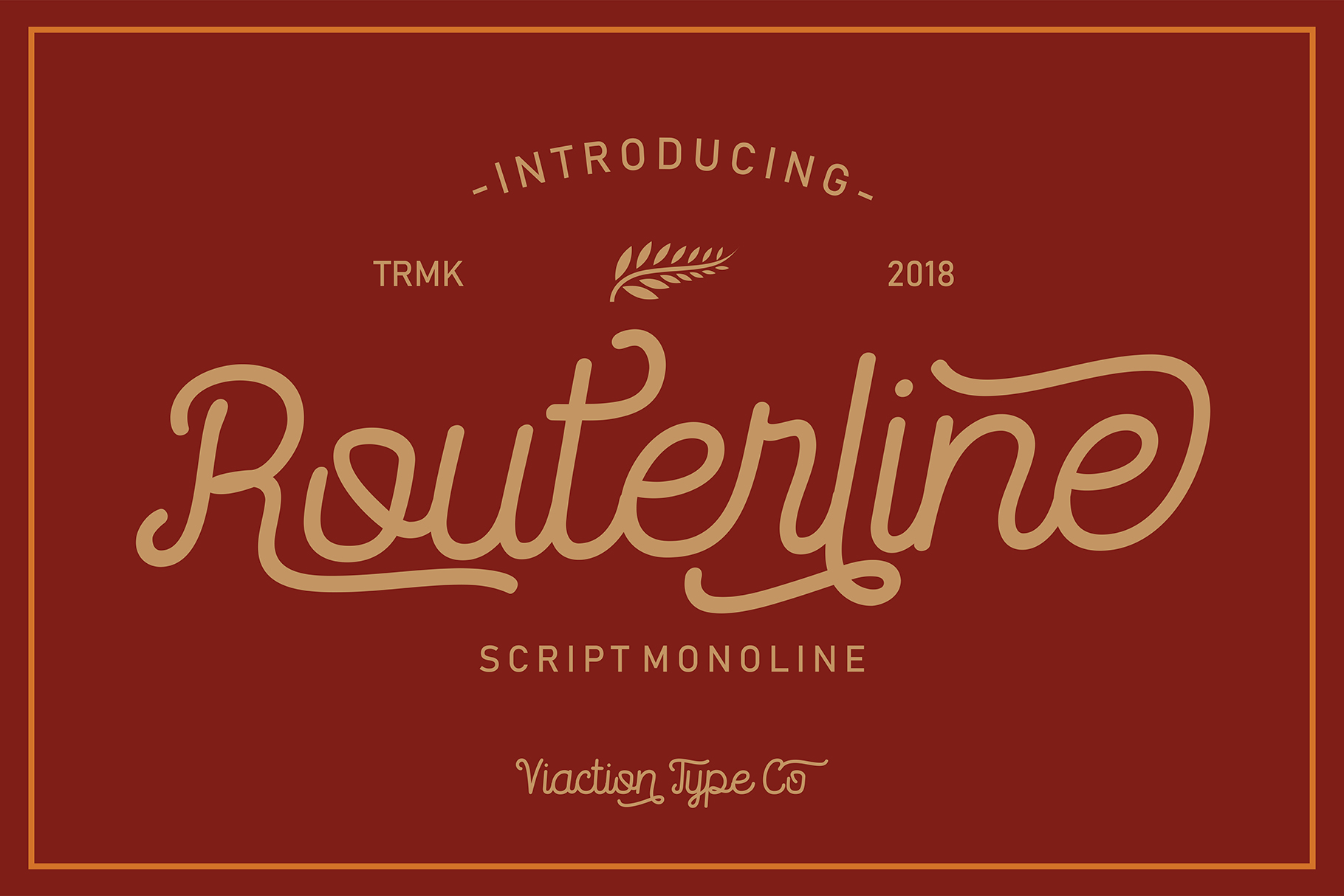 Routerline Font - Download Free Fonts