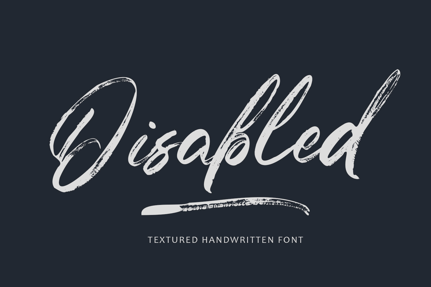 Disabled Font - Download Free Fonts