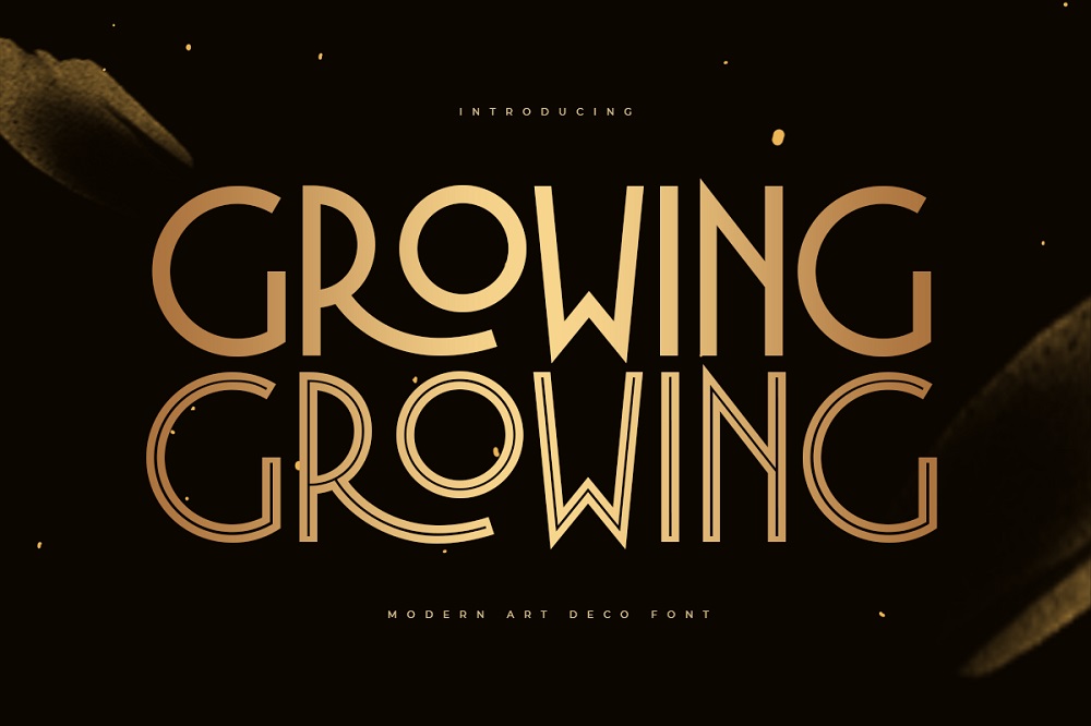 Growing Font - Download Free Fonts