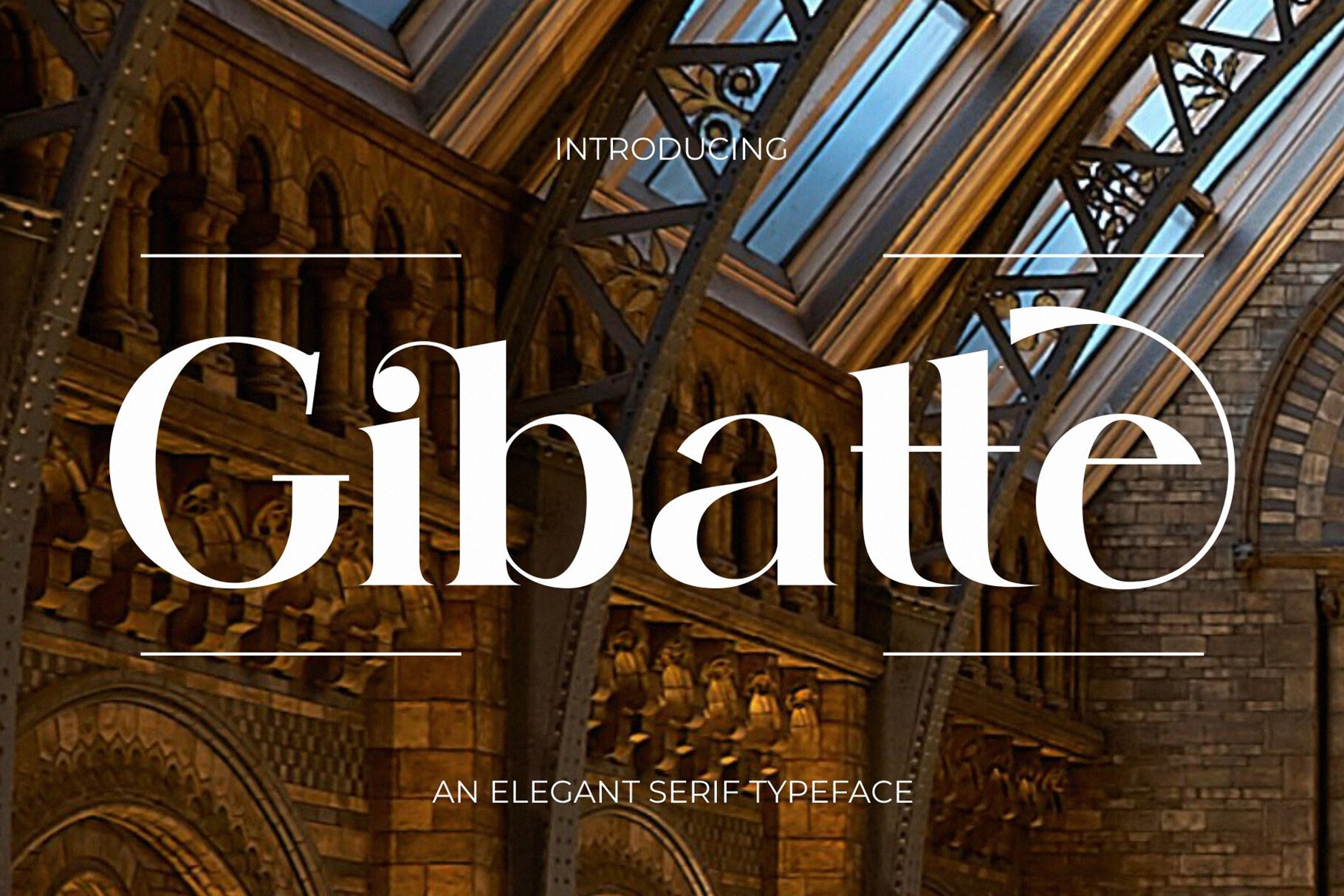 Gibatte Font - Download Free Fonts