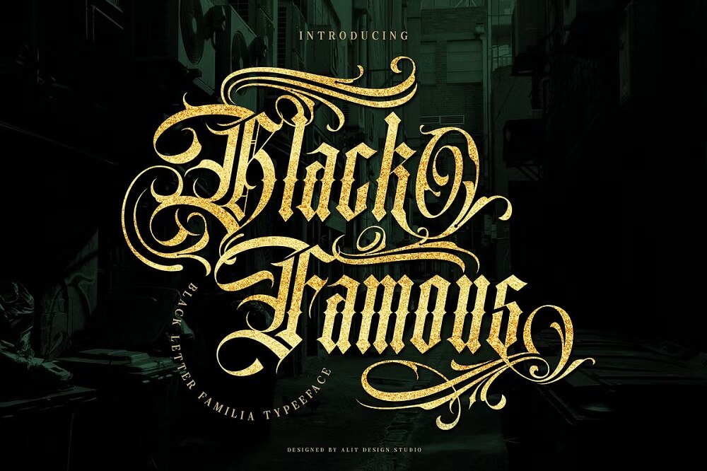 Black Famous Font - Download Free Fonts