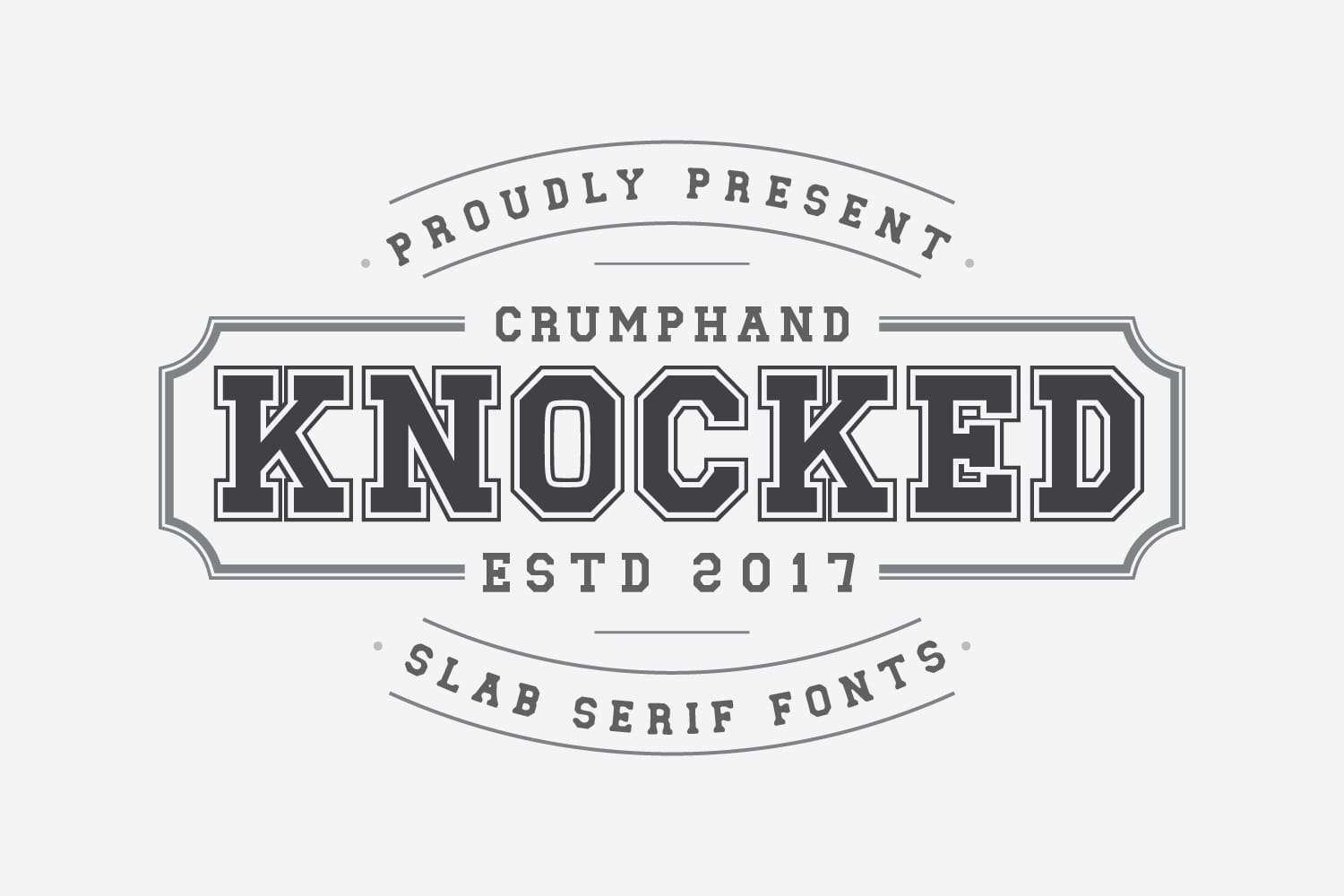 Knocked Font - Download Free Fonts