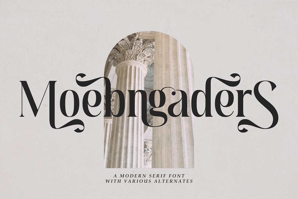 Moebngaders Font - Download Free Fonts