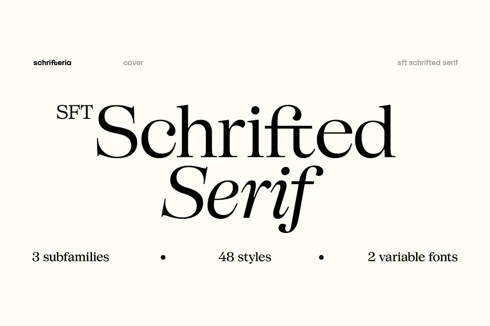 SFT Schrifted Serif Font Family - Download Free Fonts